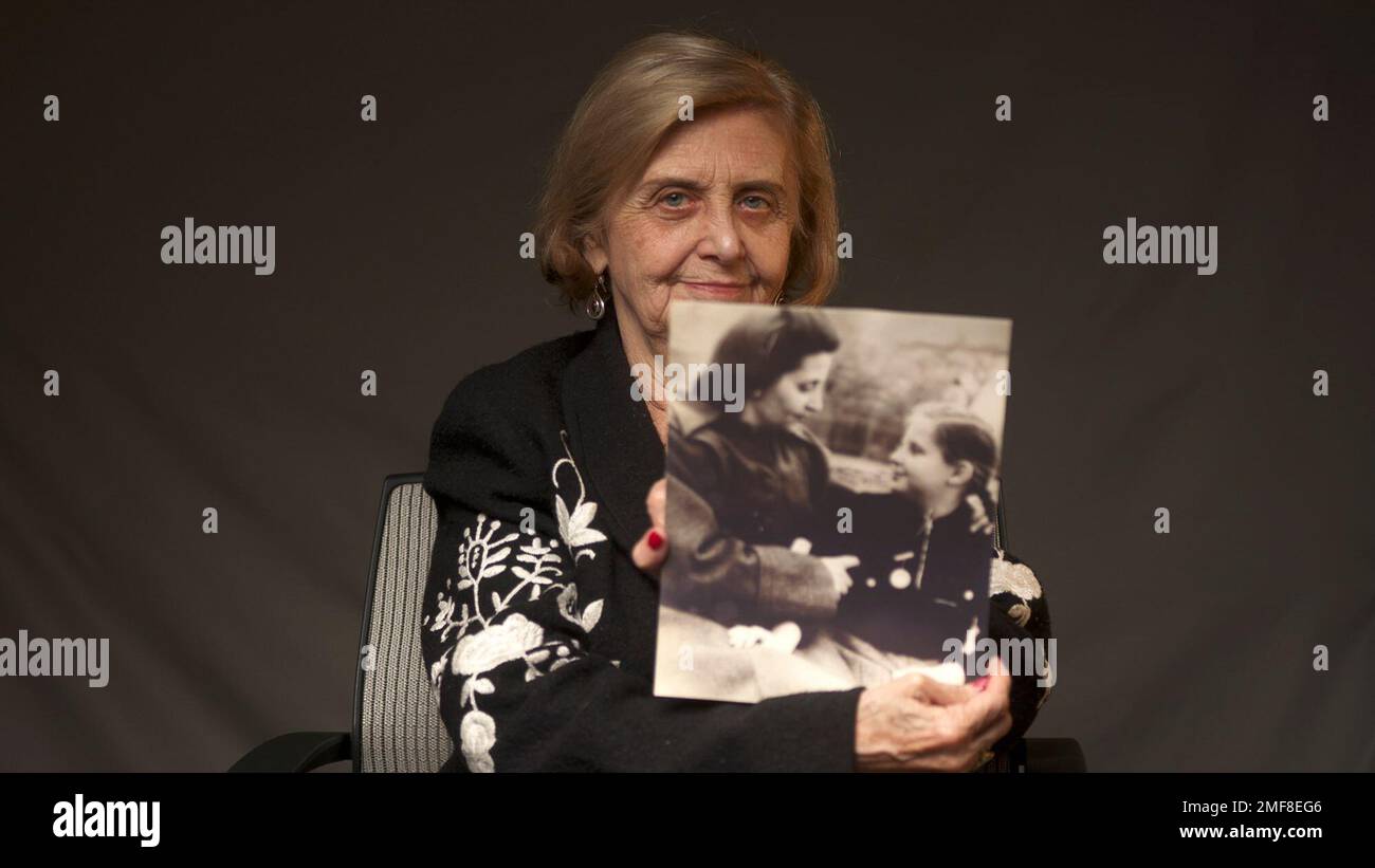 This photo provide by the World Jewish Congress, Tova Friedman, an 82 ...