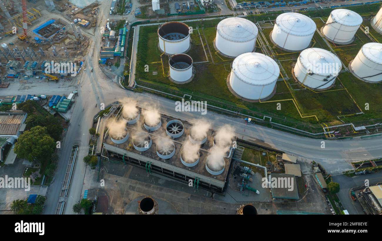 Oil Refinery Gas Chemical Equipment Prodiction import export Concept ...