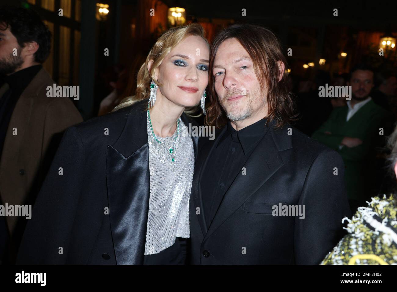 Diane Kruger and Norman Reedus attends private dinner celebrating the ...