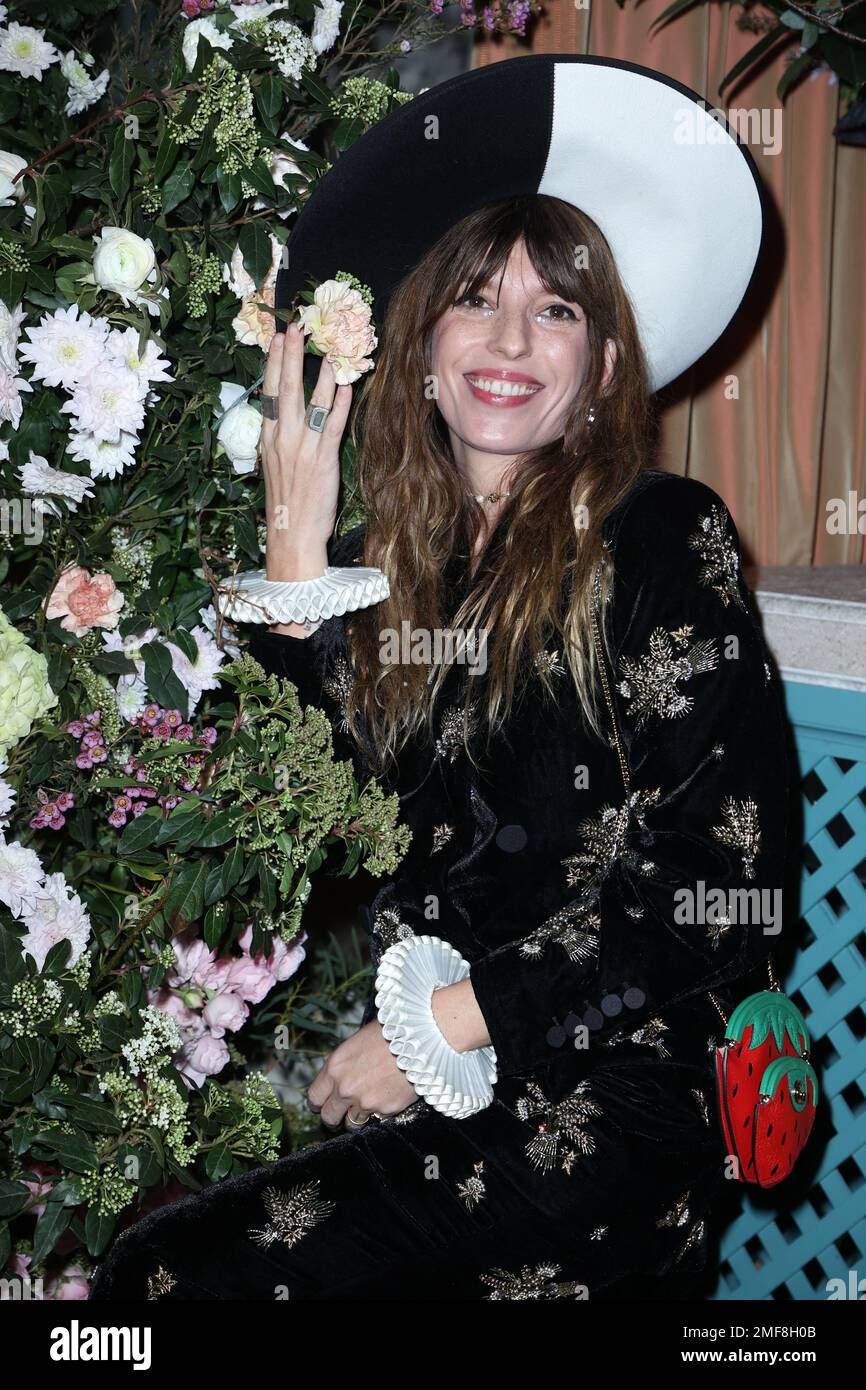 Lou Doillon attends private dinner celebrating the Gucci High Jewelry ...