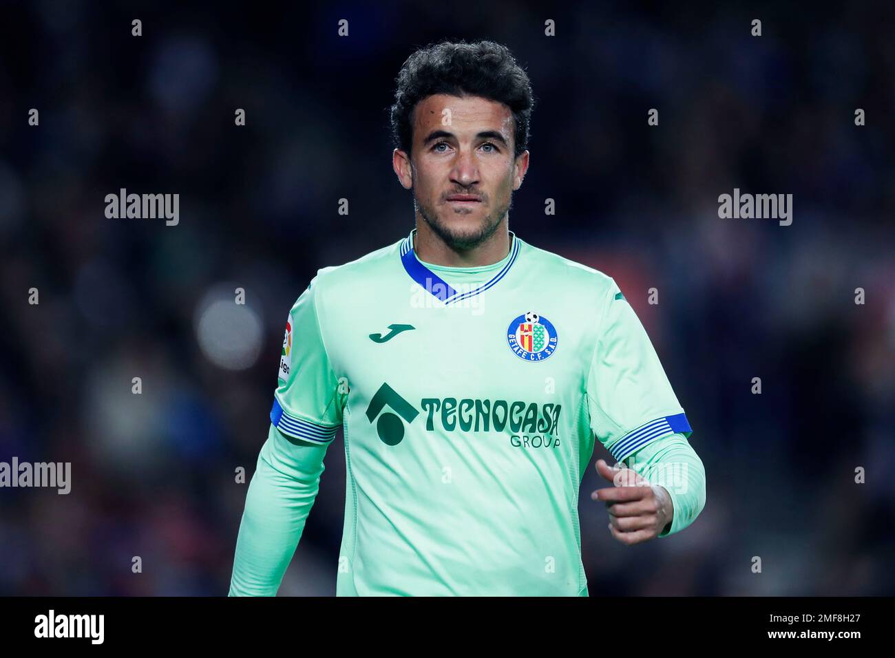Barcelona, Spain. Credit: D. 22nd Jan, 2023. Luis Milla (Getafe ...