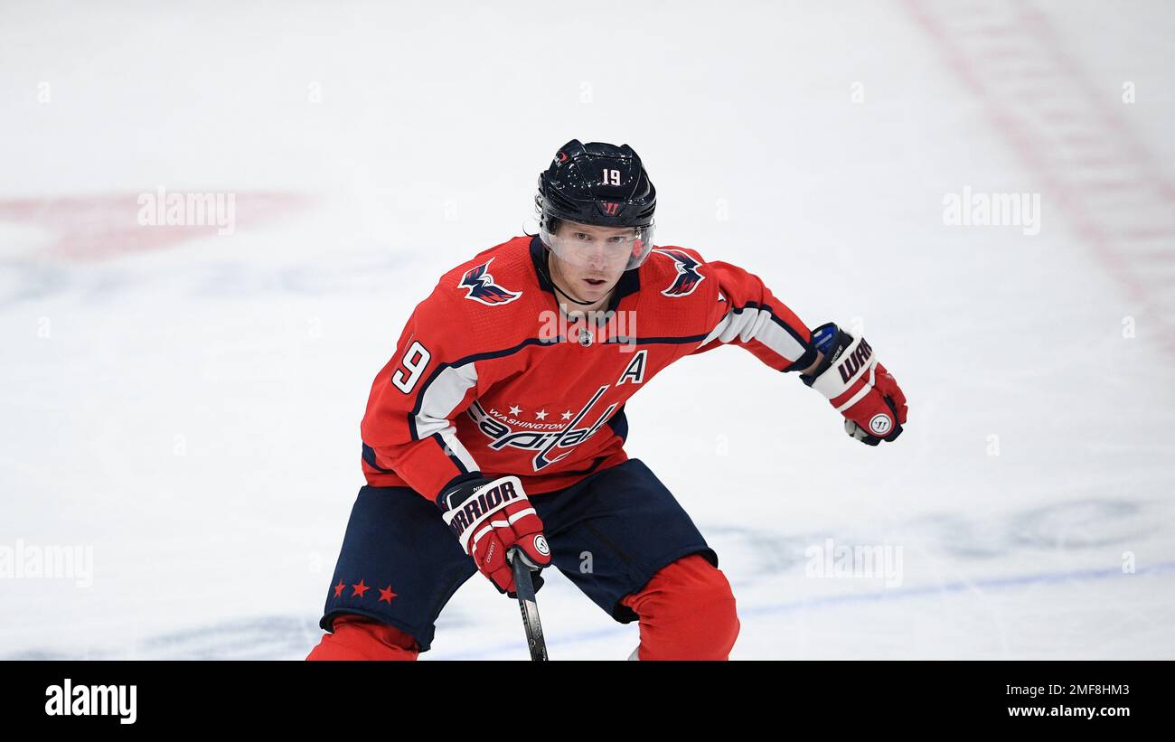 Washington Capitals center Nicklas Backstrom (19), of Sweden, in action ...