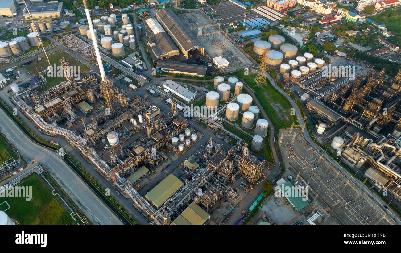 Oil Refinery Gas Chemical Equipment Prodiction import export Concept ...