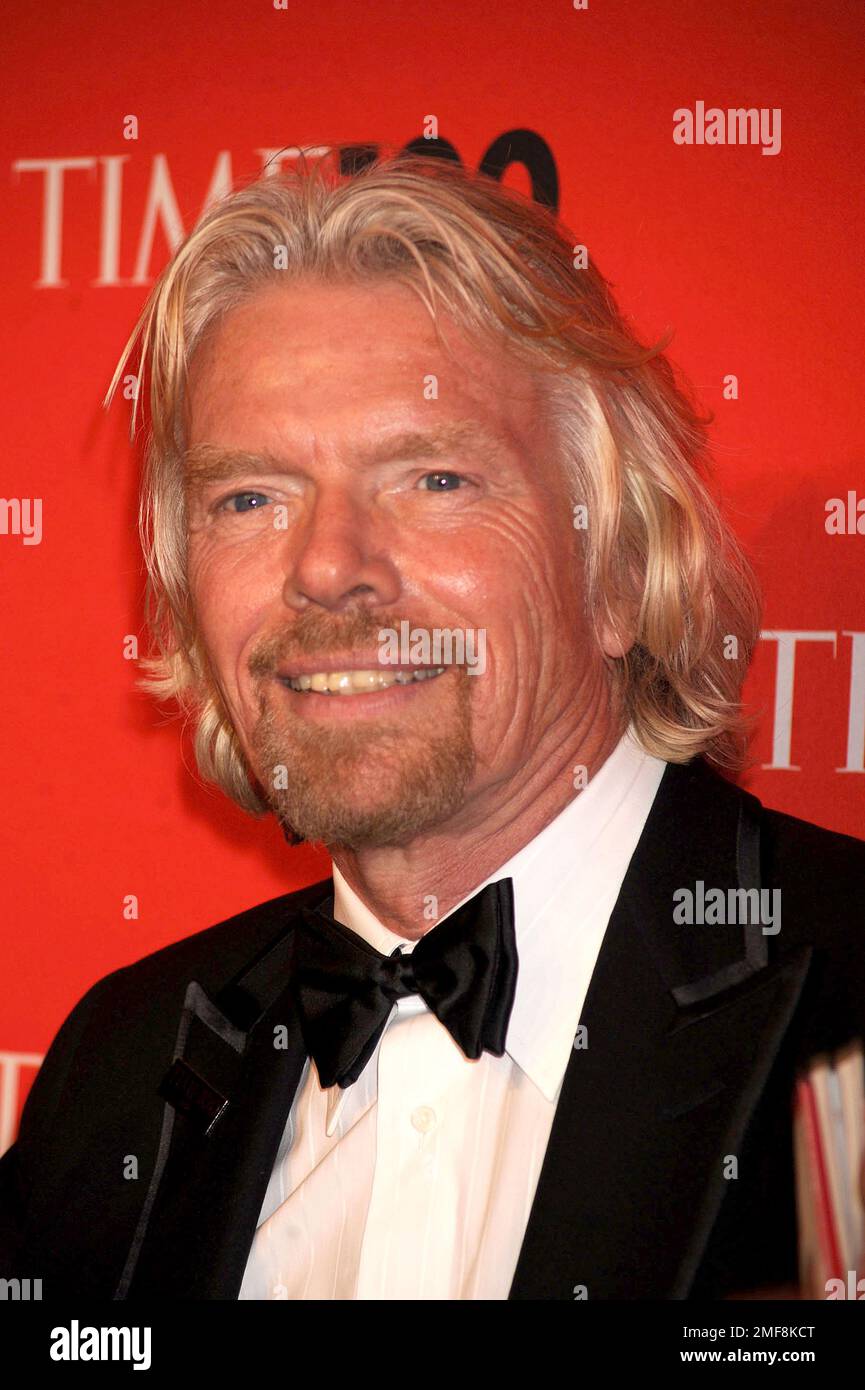 Sir Richard Branson at Time's 100 most influential people in the world ...