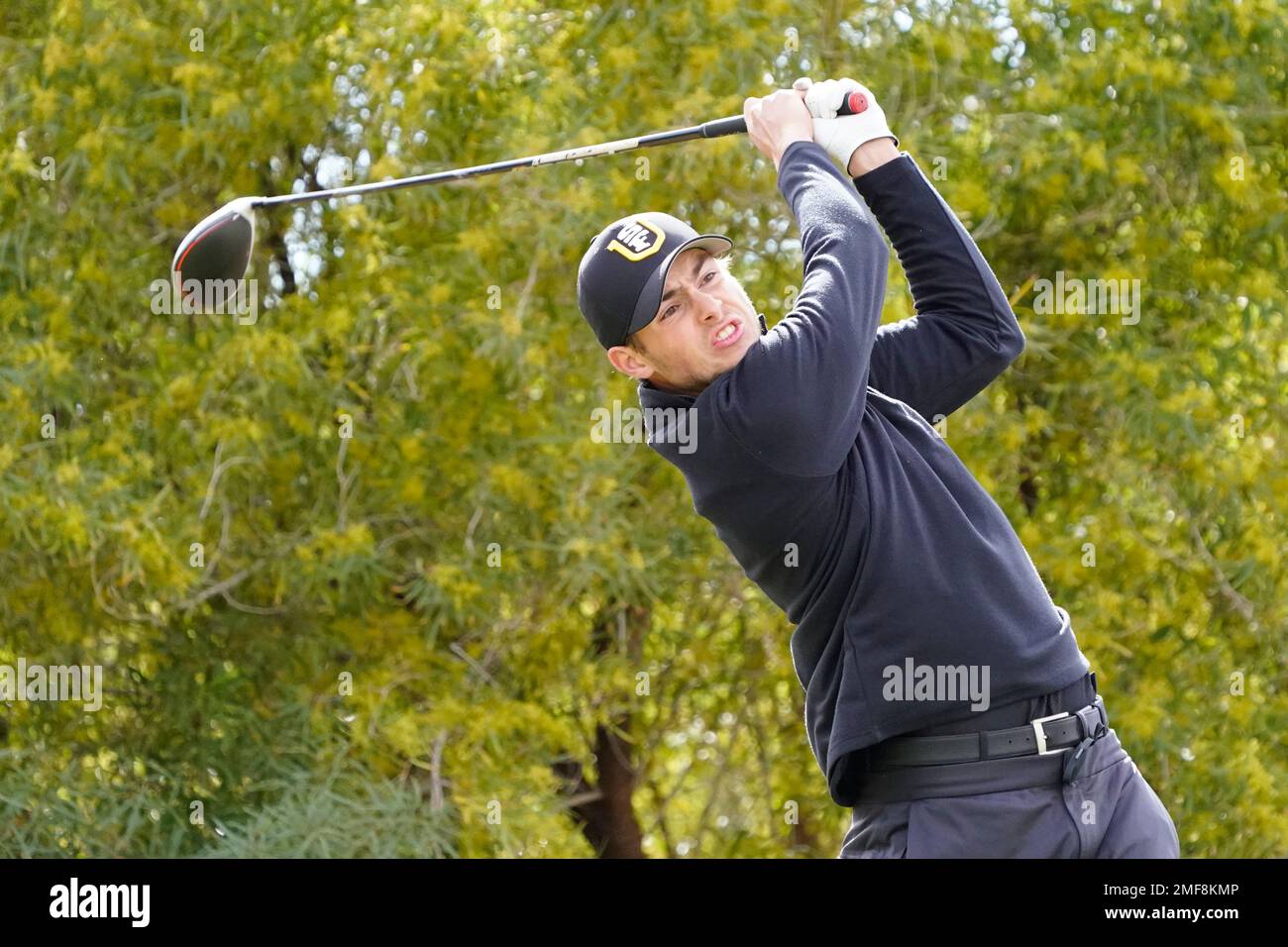 San Francisco golfer Matt Anderson during an NCAA golf tournament on ...