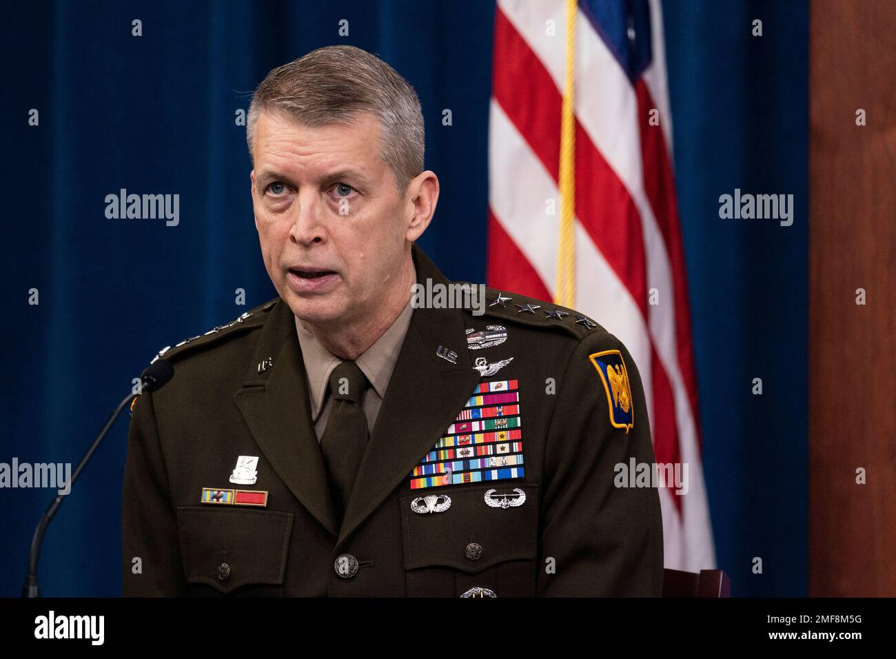 U.S. Army Gen. Daniel Hokanson, Chief of the National Guard Bureau ...
