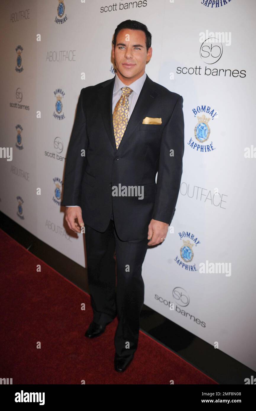 Scott Barnes at the party promoting his new book About Face at ...