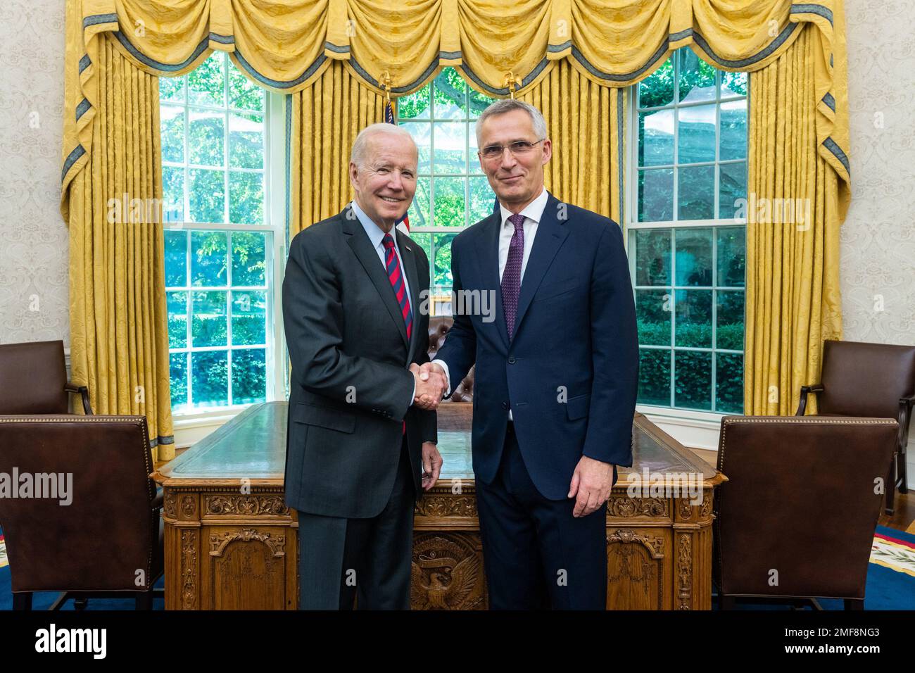 Nato secretary general jen stoltenberg hi-res stock photography and ...