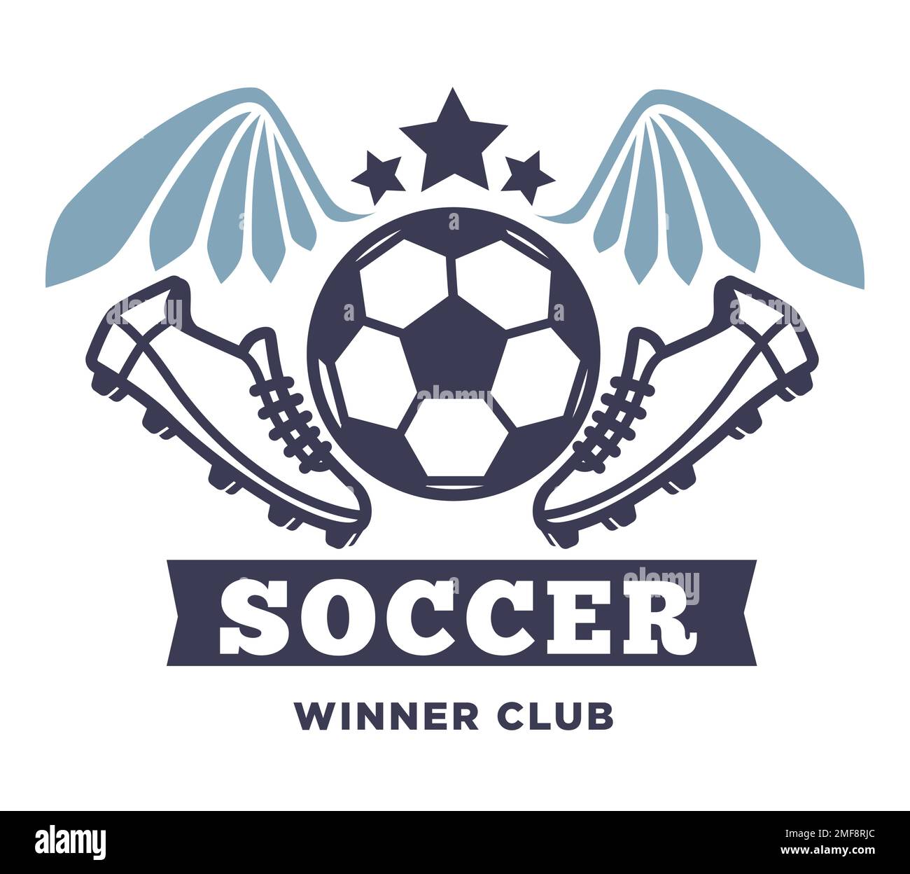 Junior soccer player illustration hi-res stock photography and images ...