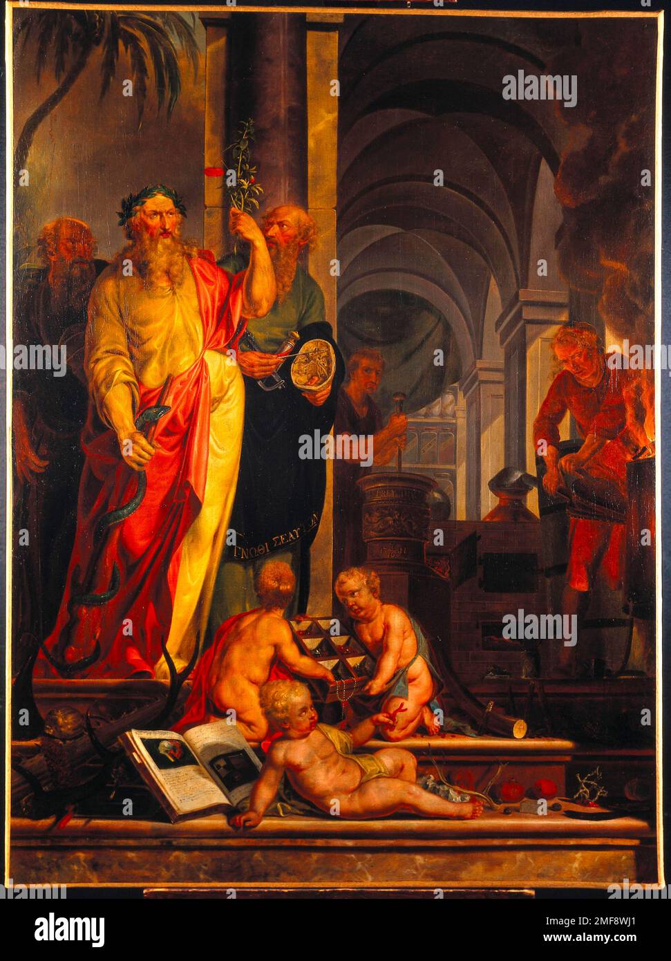 Ancient medicine, illustration Stock Photo - Alamy