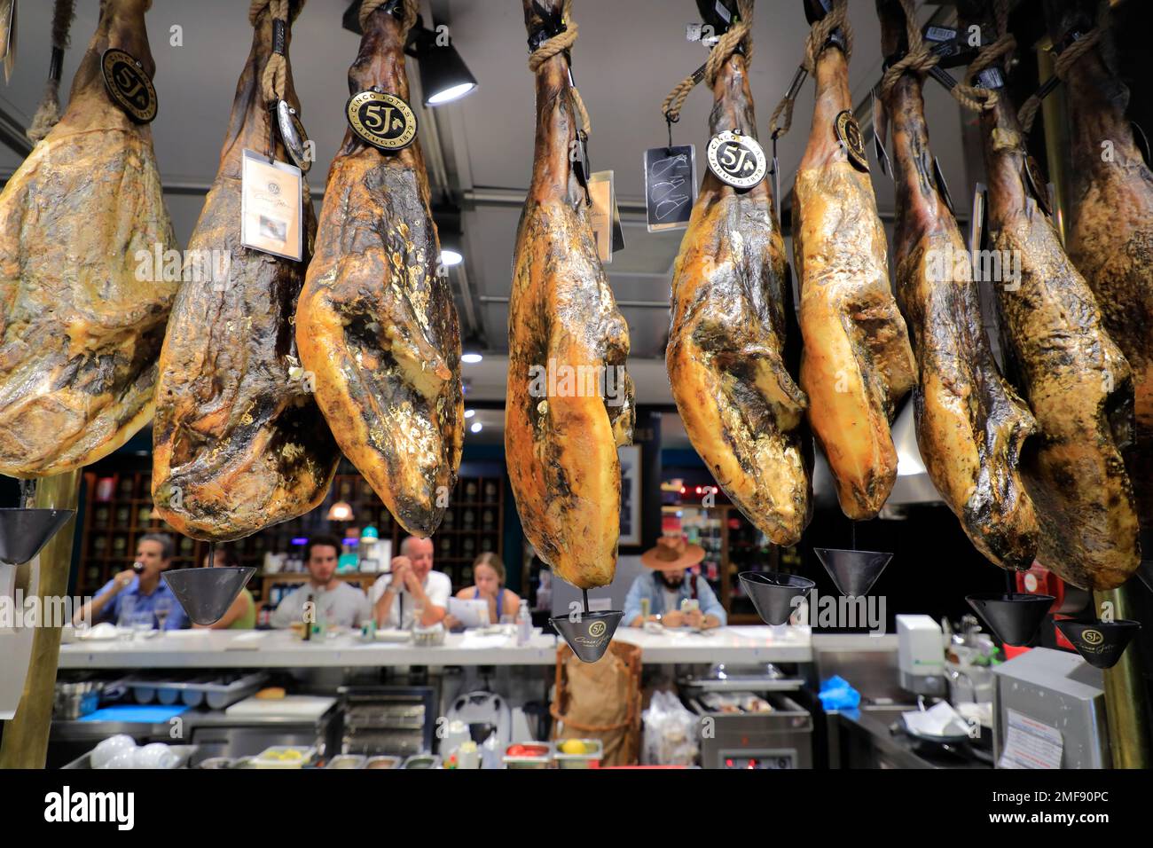 Iberian jamon iberian jamons hi-res stock photography and images - Alamy
