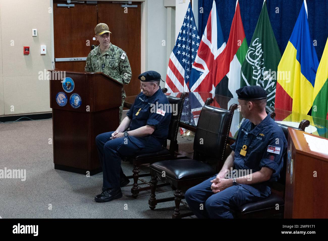 220818-N-ZA692-2213 MANAMA, Bahrain (Aug. 18, 2022) Vice Adm. Brad ...