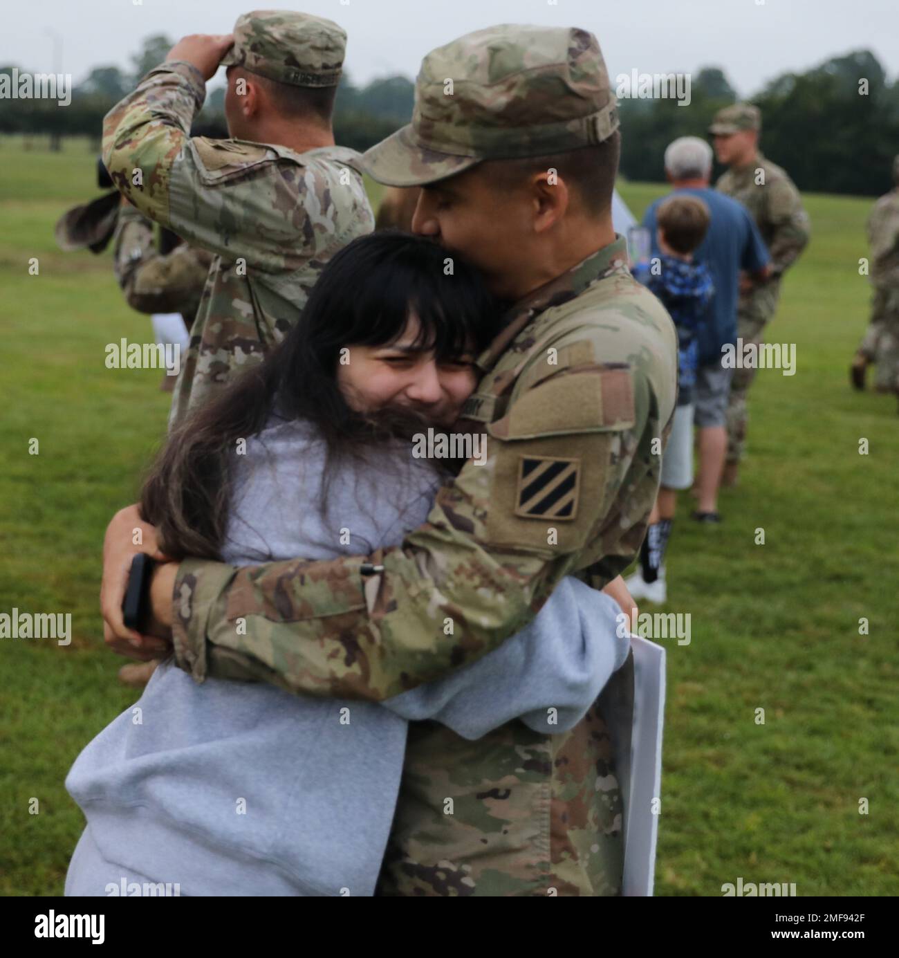 A U.S Army Soldier assigned to the 1st Armored Brigade Combat Team, 3rd ...