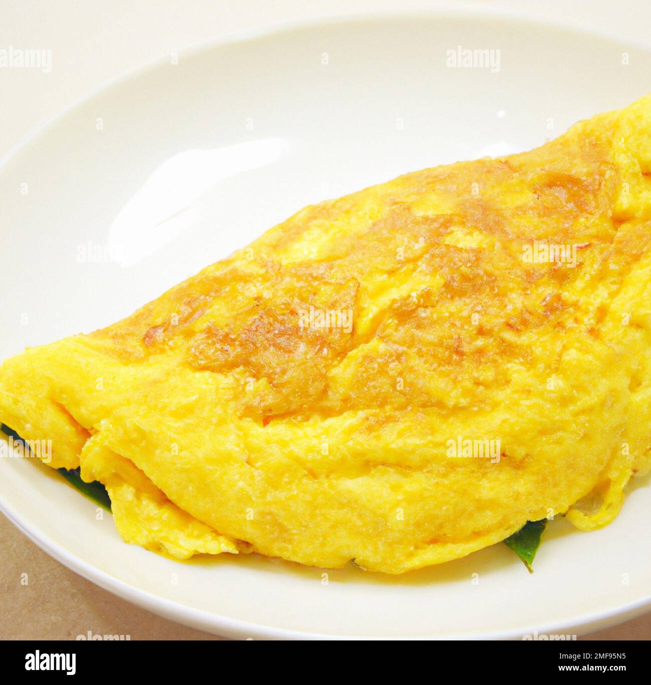 French bacon omelette hi-res stock photography and images - Alamy