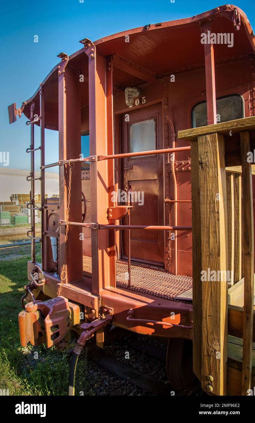Old caboose hi-res stock photography and images - Alamy