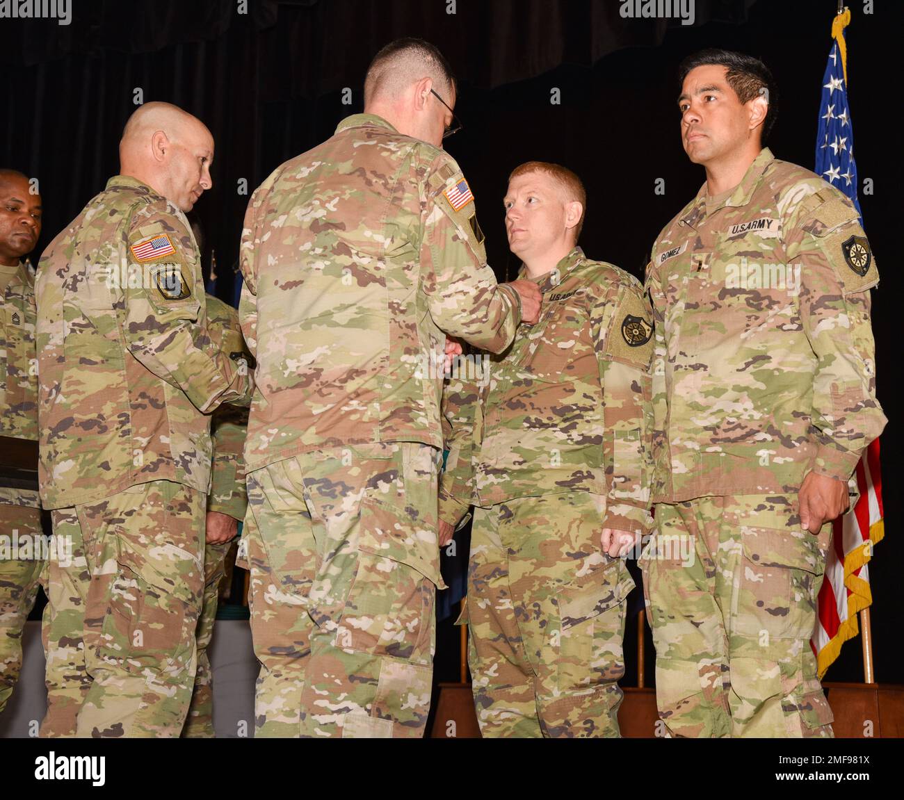 1st Cyber Battalion bid farewell to and presented awards to Reserve ...