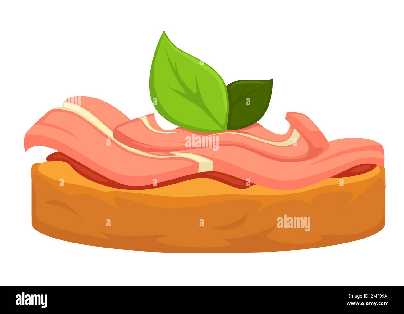 Rye bread sandwich tuna Stock Vector Images - Alamy