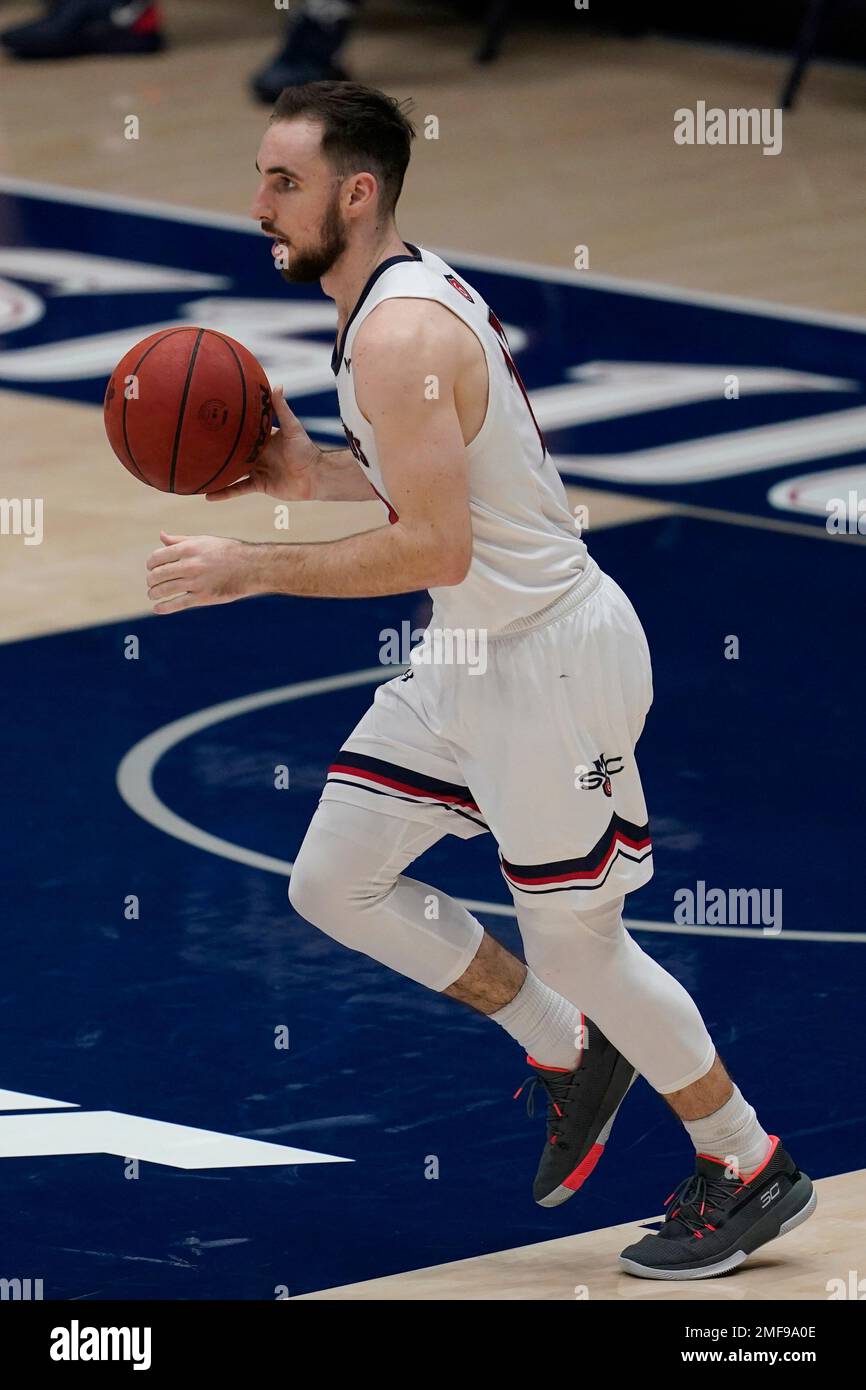 Saint Mary's guard Tommy Kuhse (12) during an NCAA college basketball ...