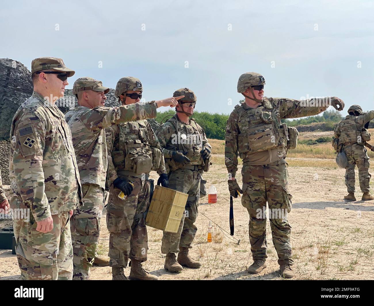 U.S. Soldiers assigned to Bravo Company, 64th Brigade Support Battalion ...