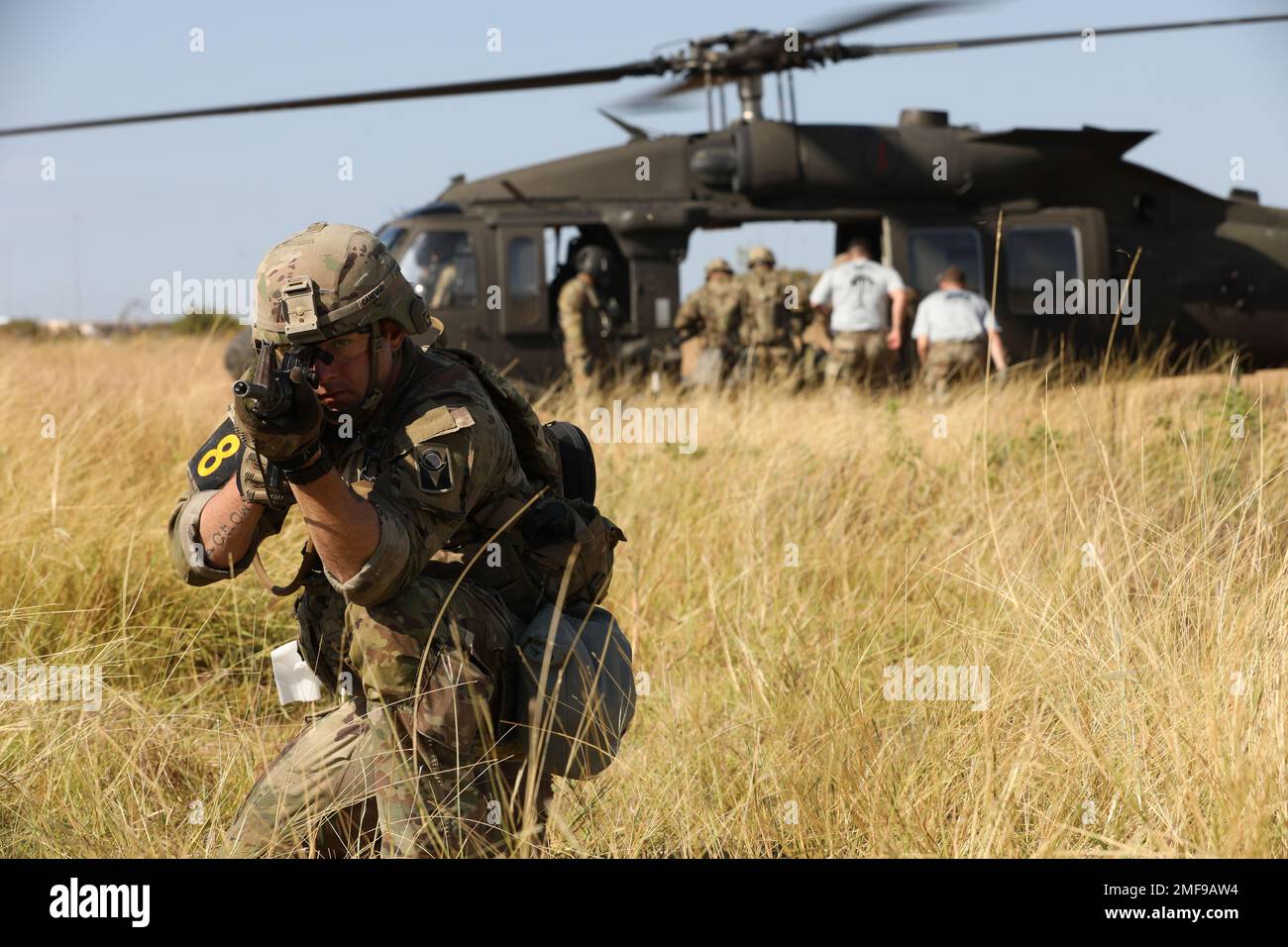 FORT HOOD, Texas - U.S. Army Sgt. Angelo Canevari, the Team Leader for ...