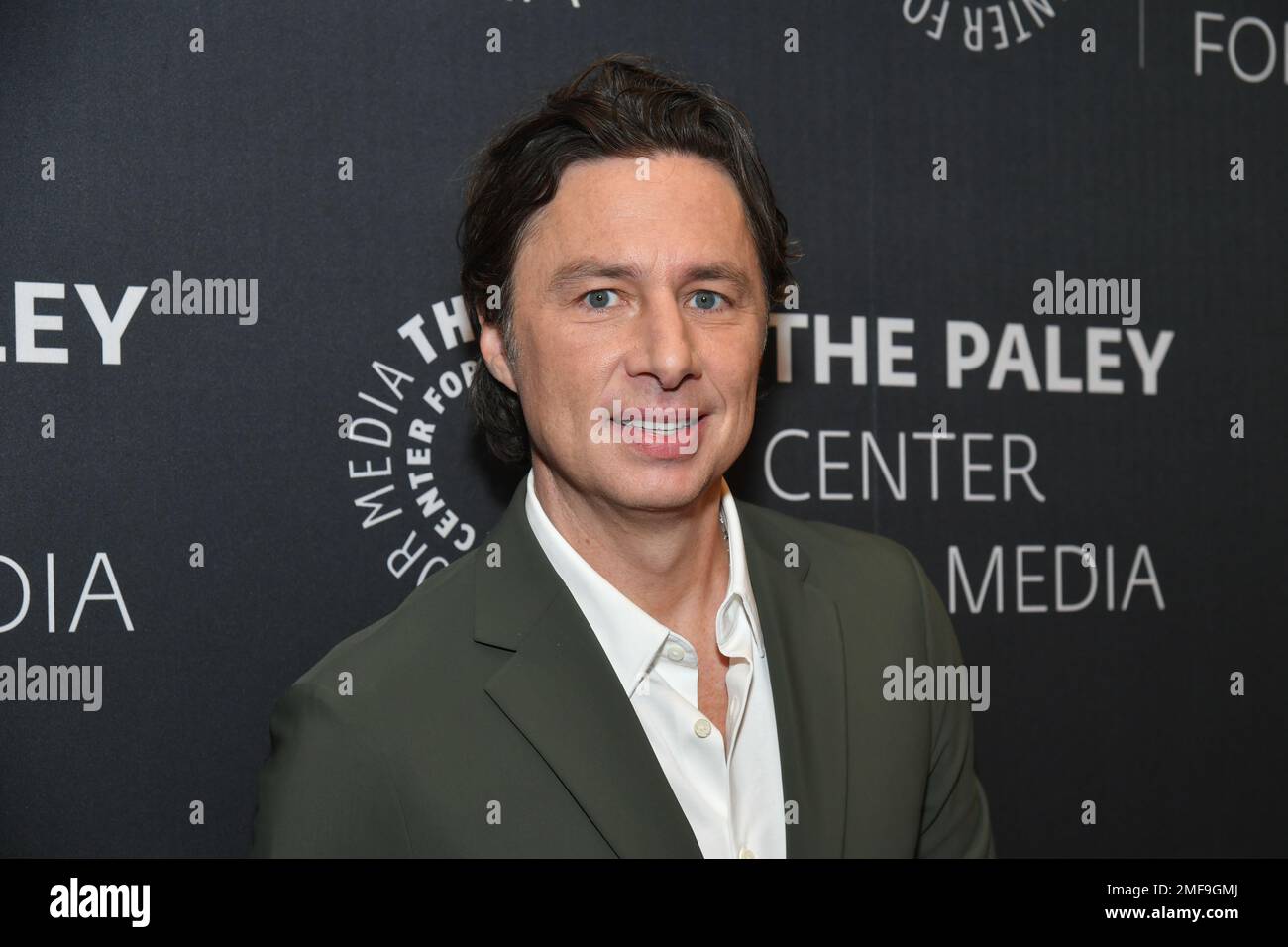 Zach Braff attends a screening of Apple Original's "Shrinking" at The ...