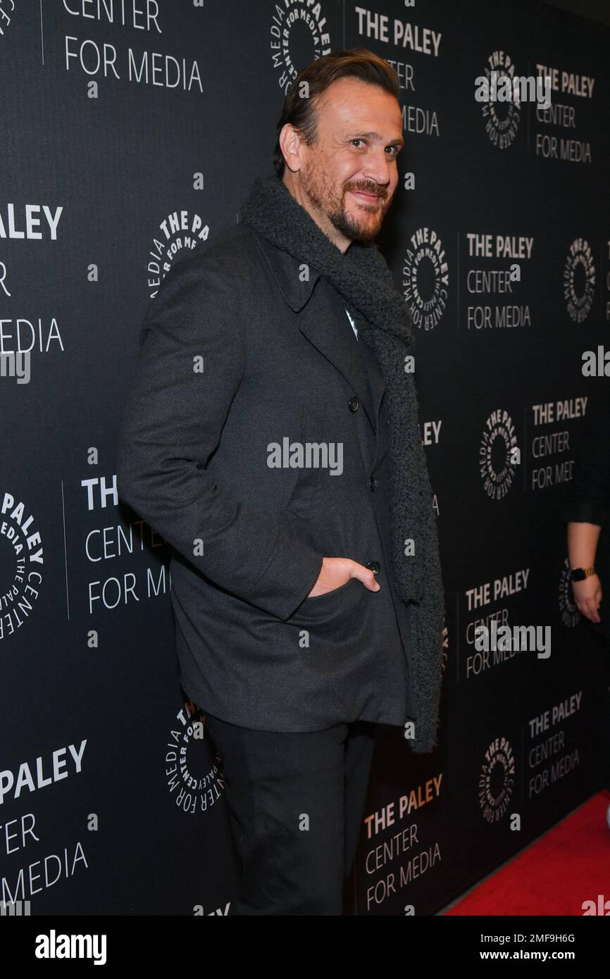 Jason Segel attends a screening of Apple Original's "Shrinking" at The ...