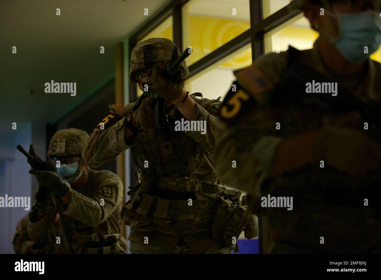 U.S. Army Soldiers representing 32nd Army Air and Missile Defense ...