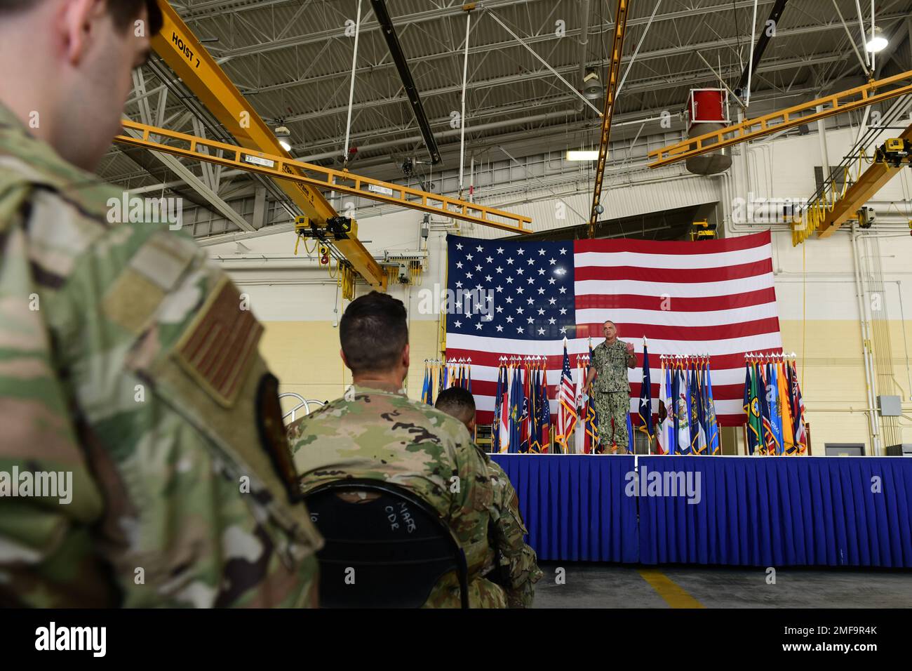 Adm. Charles Richard, United States Strategic Command commander, speaks ...