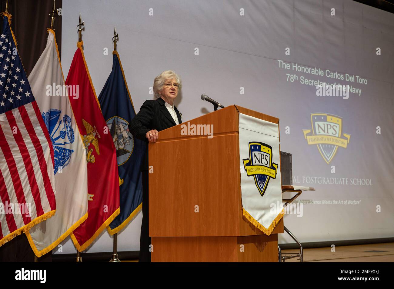 Naval Postgraduate School NPS Retired Vice Adm Ann Rondeau