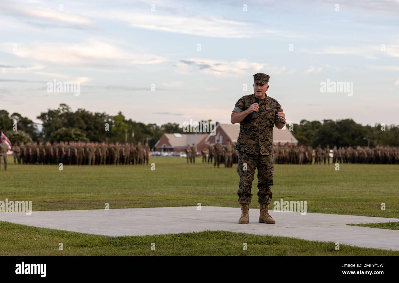U.S. Marine Corps Lt. Gen. William Jurney, the former commanding ...