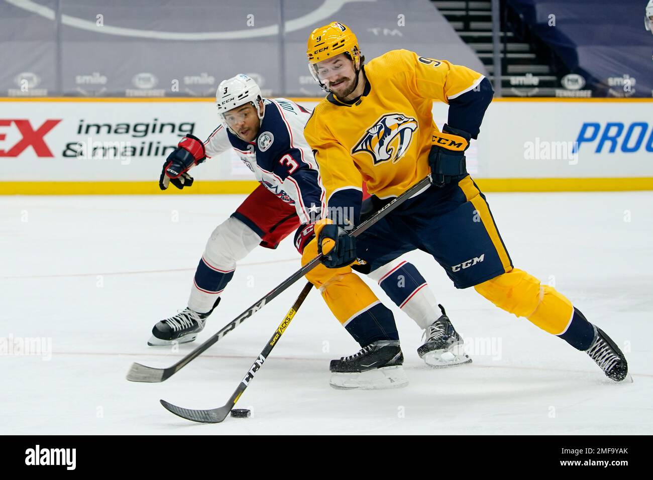 Seth Jones Predators Goal
