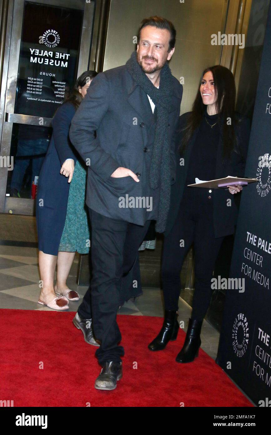 New York, NY, USA. 24th Jan, 2023. Jason Segel at the Screening And ...