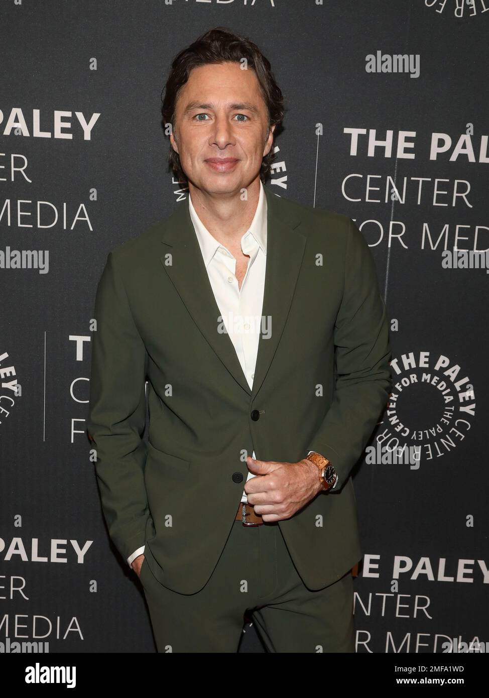 Director Zach Braff attends a special screening of the Apple television ...