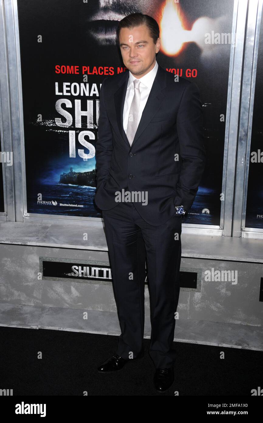 Leonardo Dicaprio Shutter Island Premiere