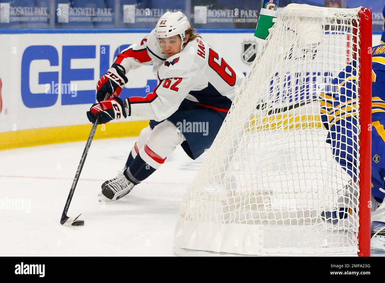 Washington Capitals forward Carl Hagelin (62) carries the puck during ...