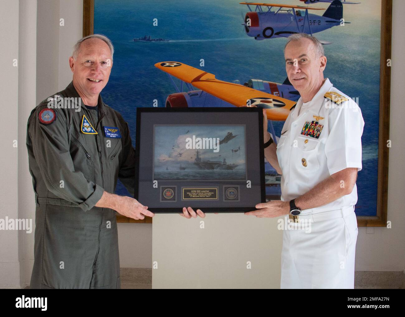 NAVAL AIR STATION NORTH ISLAND, Calif., (Aug. 18, 2022) -- Adm. Bill ...