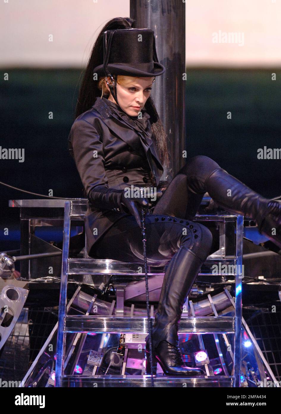 MIAMI, FL - JULY 22: Madonna performs during The Confessions Tour at ...