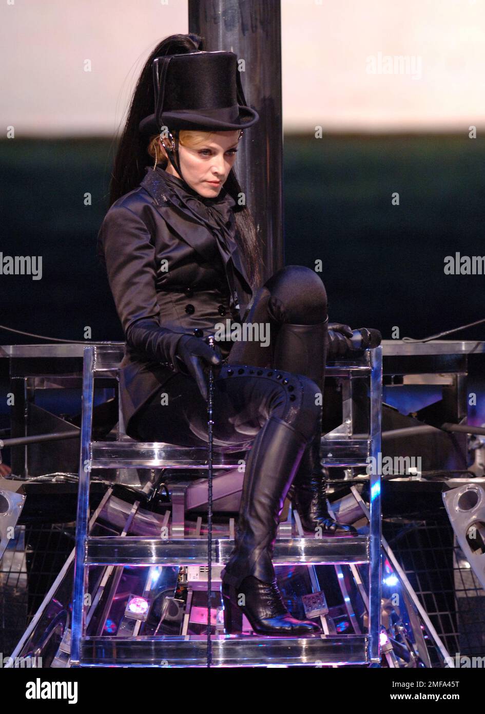 MIAMI, FL - JULY 22: Madonna performs during The Confessions Tour at ...