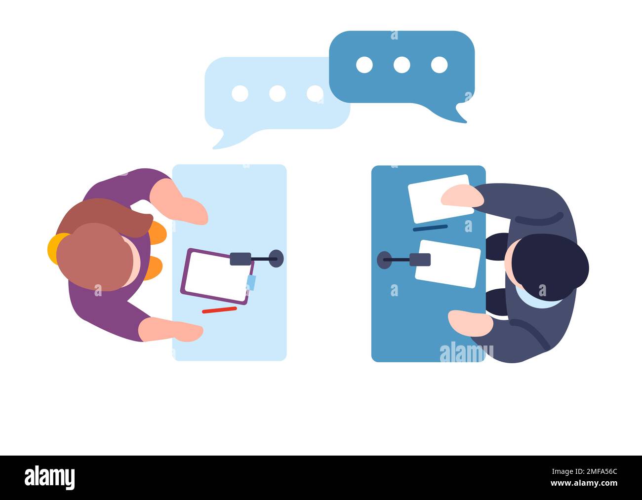 Political party leaders debate in public discussion. People standing at ...