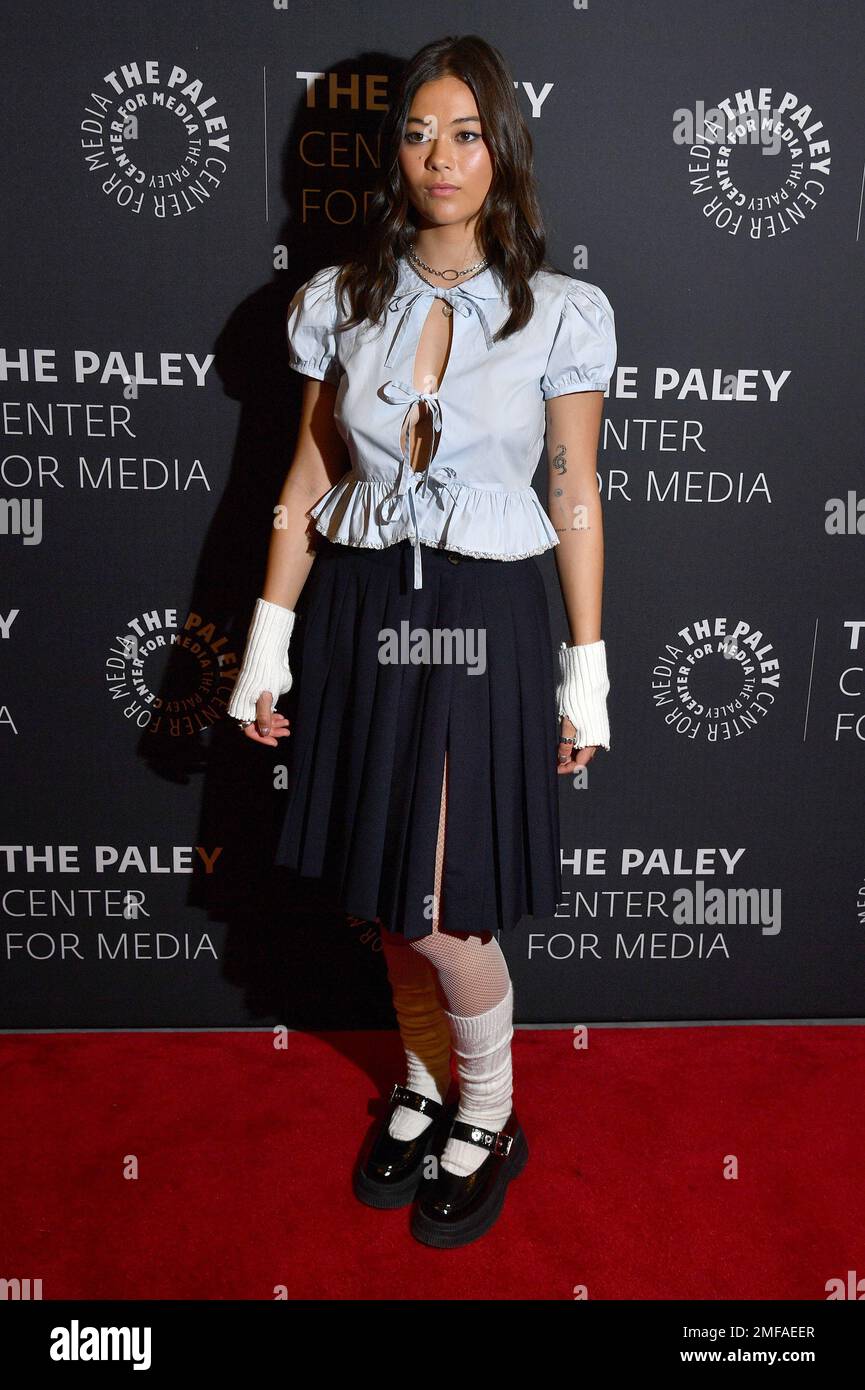 New York, USA. 24th Jan, 2023. Lukita Maxwell attends the screening of ...