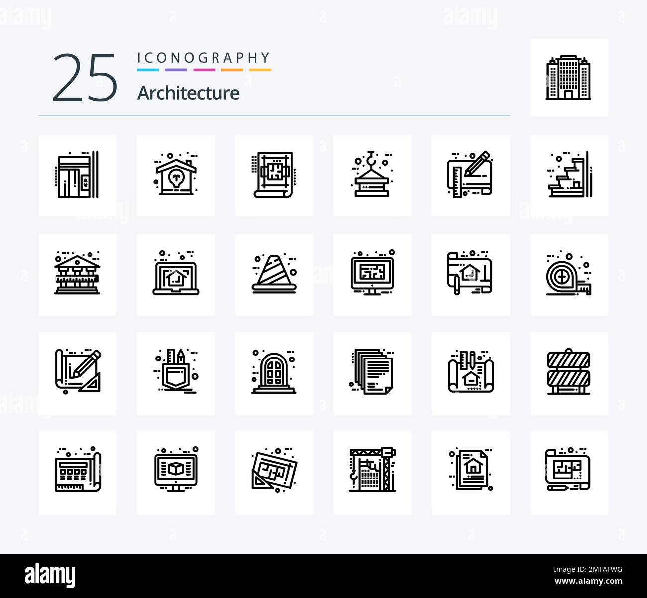 Lifting tower Stock Vector Images - Alamy