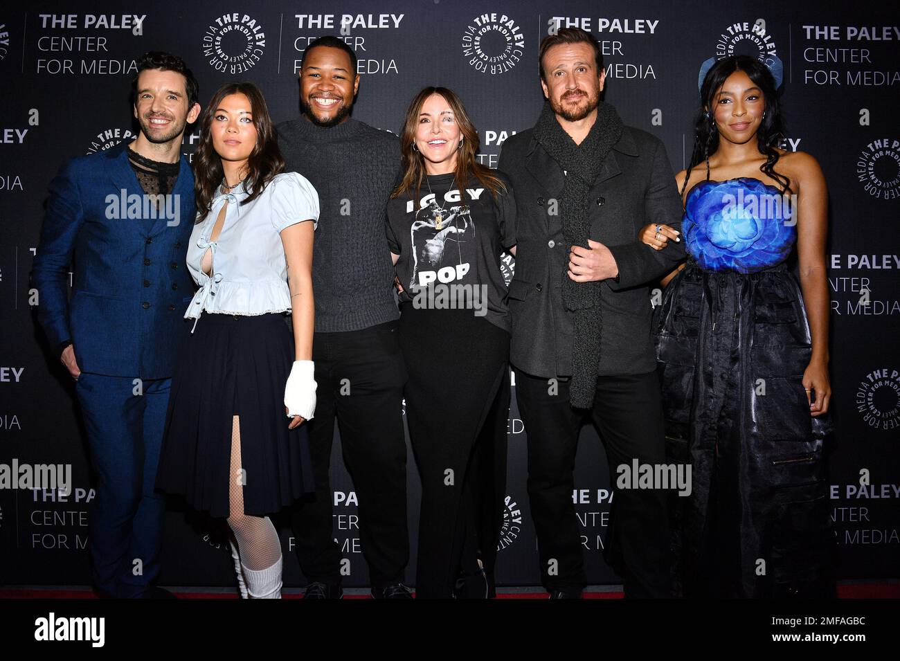 New York, USA. 24th Jan, 2023. (L-R) Michael Urie, Lukita Maxwell, Luke ...