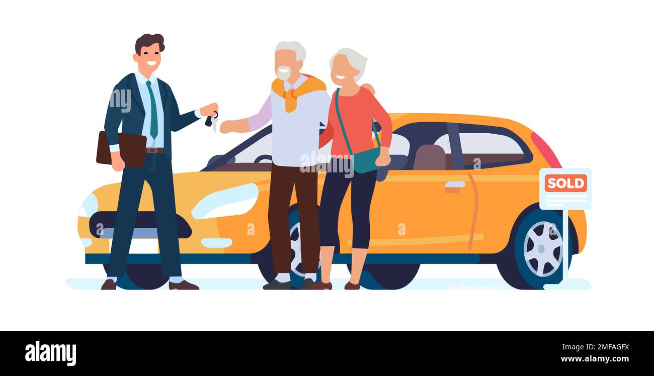 Aged dealer Stock Vector Images - Alamy