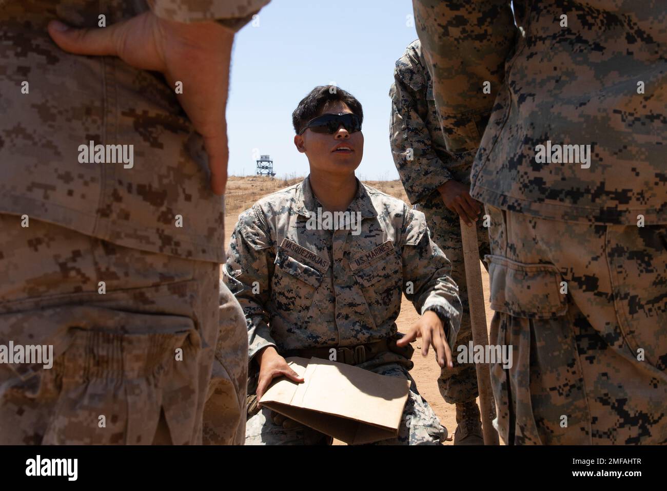 U.S. Marine Corps Cpl. Jose VasquezRojas, a combat engineer with 1st ...