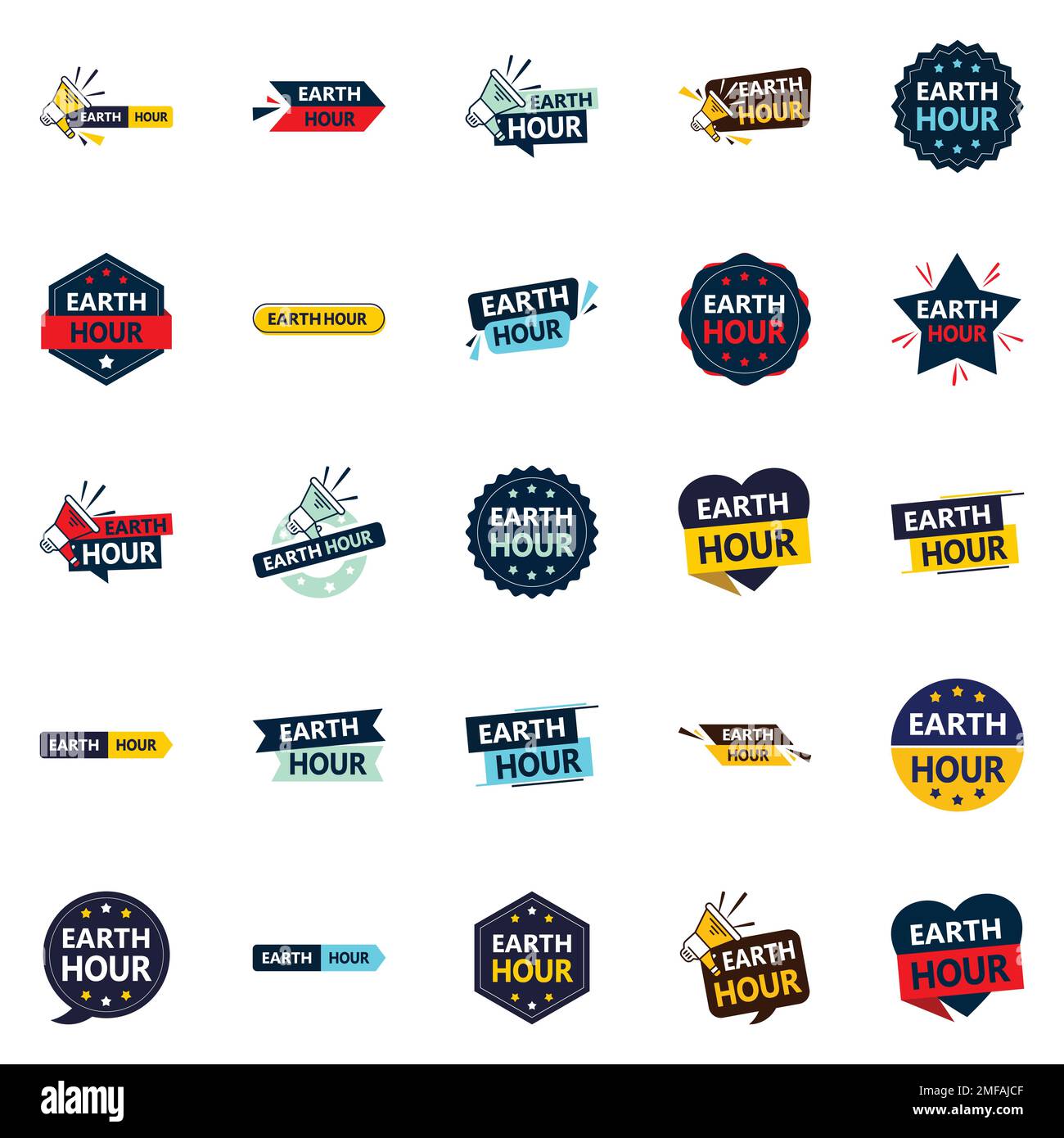 Earth Hour 25 Versatile Vector Banners for All Your Earth Saving ...