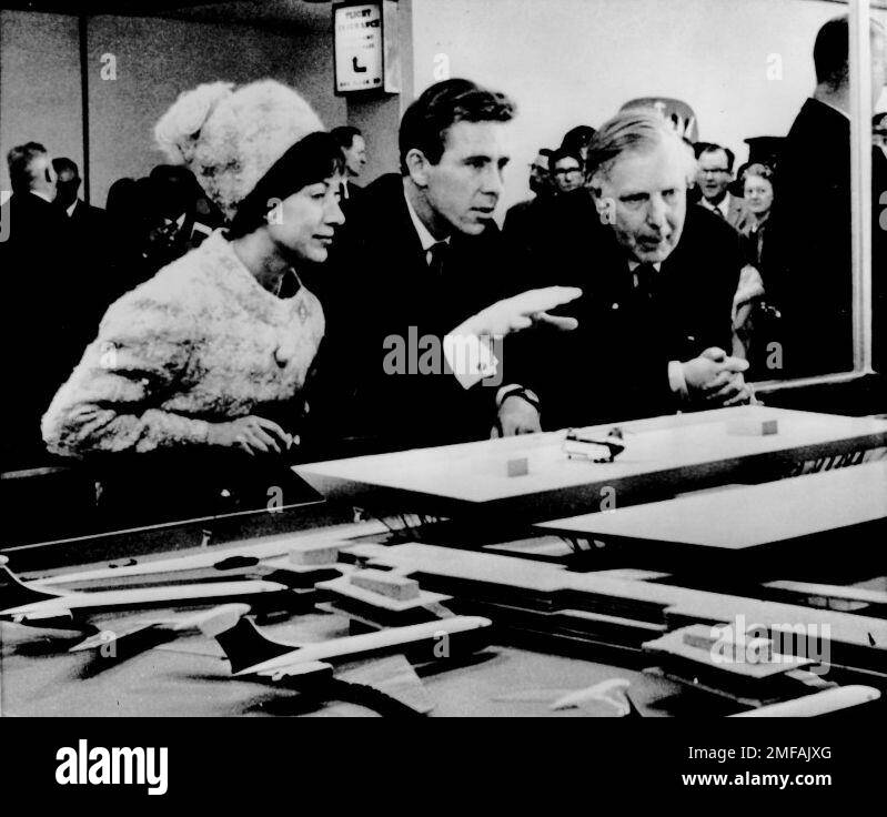 Princess Margaret, visiting the United States for the first time ...