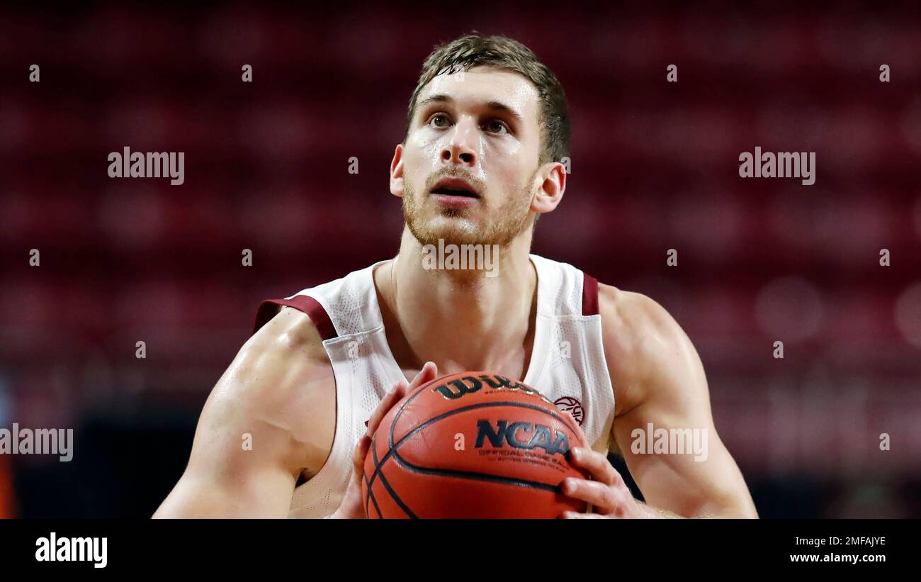 Boston College's James Karnik plays against Virginia during the second ...