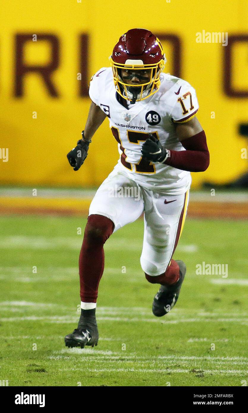 Washington Football Team wide receiver Terry McLaurin (17) in action ...