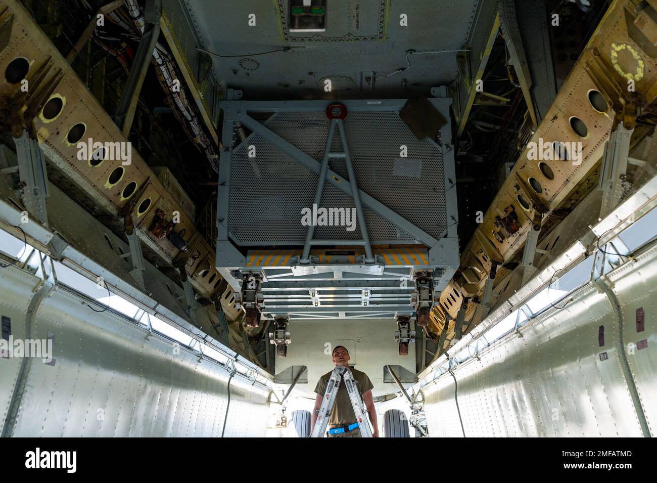 Senior Airman Aaron Wiles, 2nd Aircraft Maintenance Squadron engine ...
