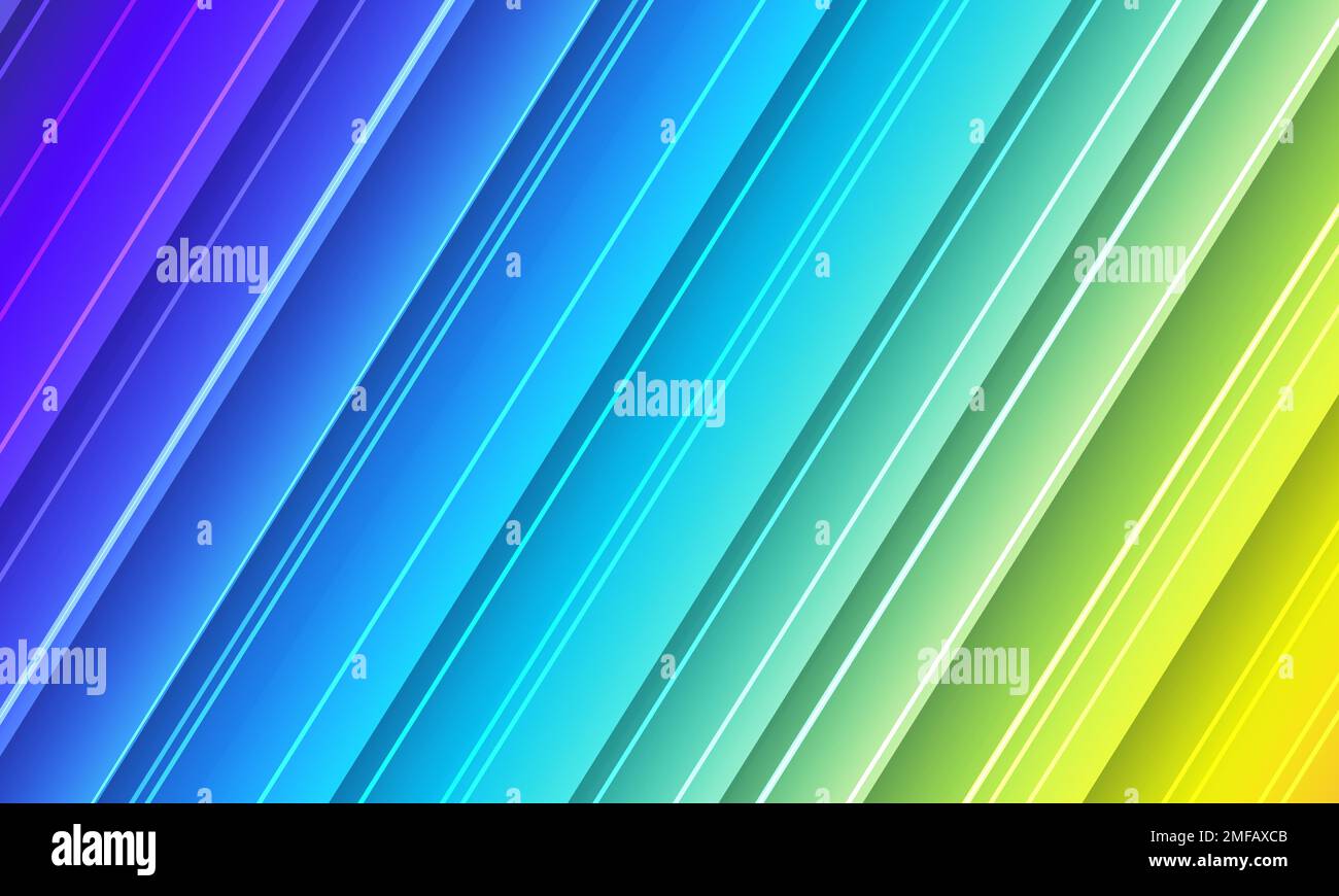 Abstract colorful rainbow lines design for your business vector ...